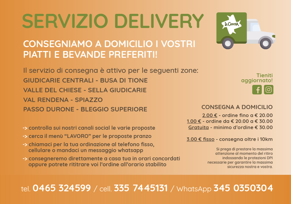 Il nostro Menu, la tua scelta, La Contea