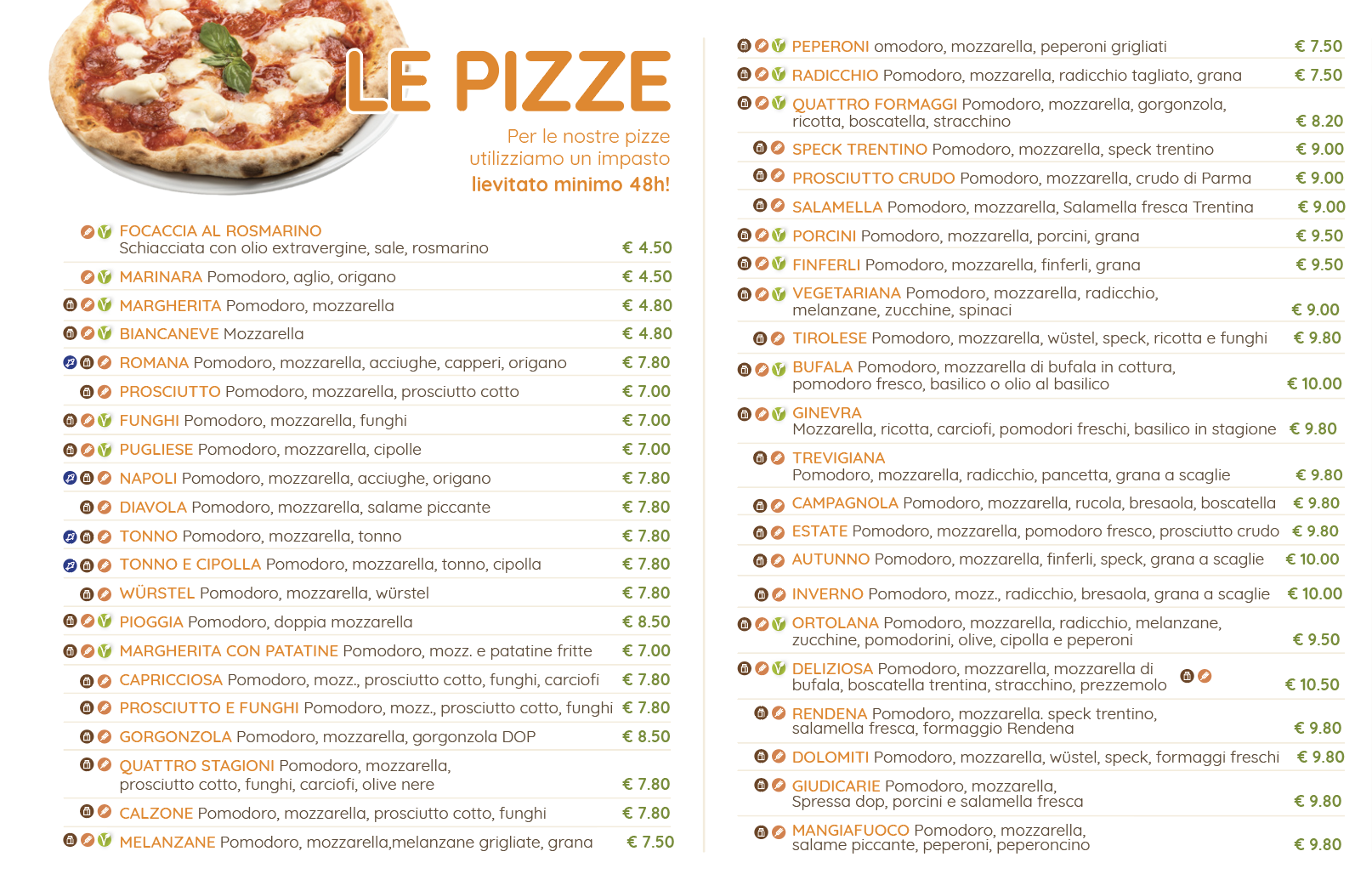 Il nostro Menu, la tua scelta, La Contea